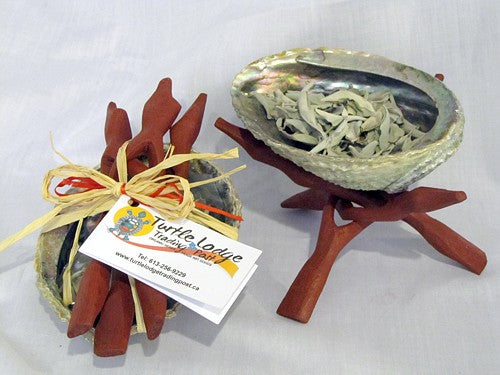 CEREMONIAL TOOLS: Shells, Kits, Feathers, Copper Bowls, Mortar & Pestl ...