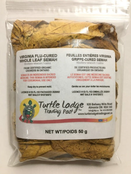 Semah - Whole Leaf Organic for Ceremonial Purposes (SHIPS TO ONTARIO O ...