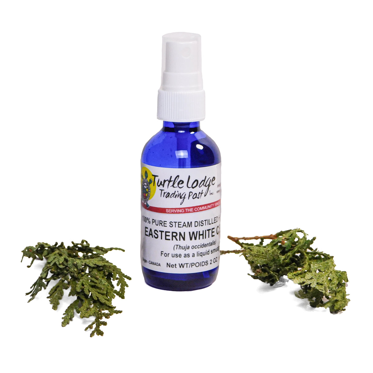 Liquid Smudge - White Cedar 100% Pure Steam Distilled Hydrosol (2 oz ...