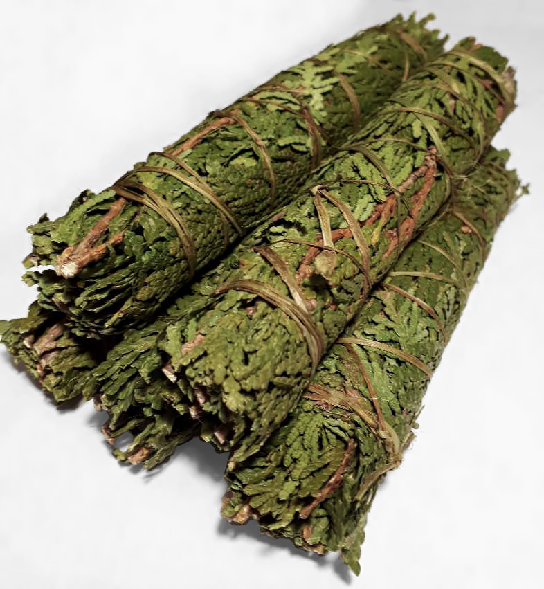 SMUDGE STICK - CEDAR Eastern White 4-5" (10-13 cm) (1 pc) – Turtle ...