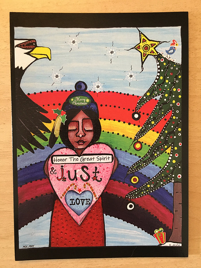 Indigenous Christmas Cards - Greeting Card Set 1 – Turtle Lodge Trading ...