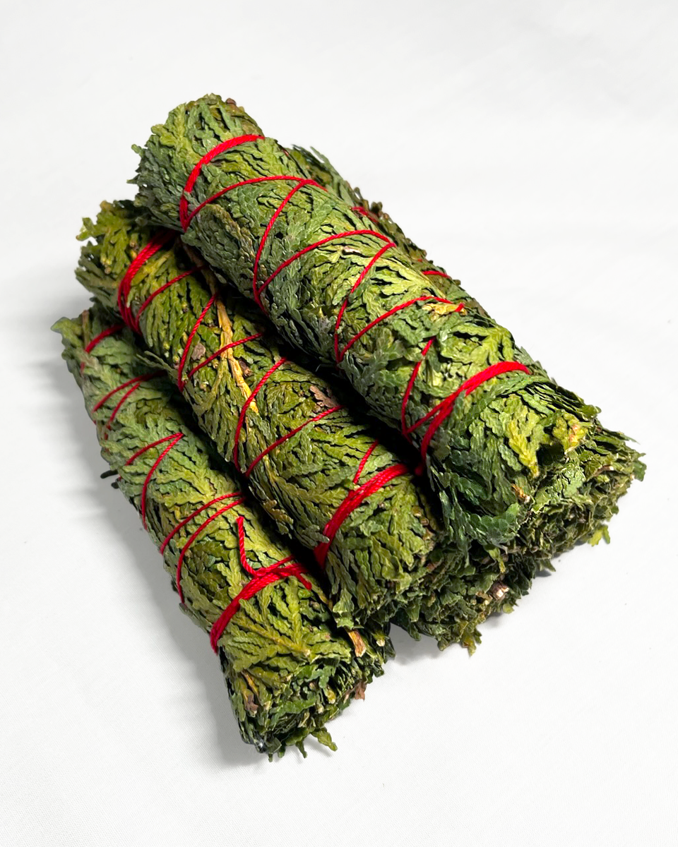 SMUDGE STICK - CEDAR Eastern White 4-5" (10-13 cm) (1 pc) – Turtle ...